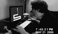 Guy Smashing Computer Gif