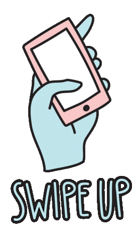 Swipe Up Sticker by Giobi for iOS & Android | GIPHY