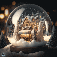 Animated Snow Globe Gif