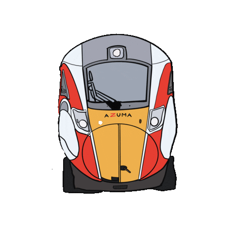 Train Sticker by London North Eastern Railway for iOS & Android | GIPHY