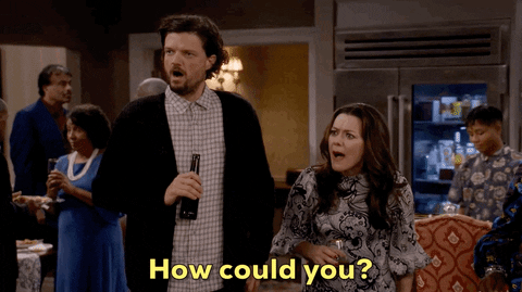 Shocked How Dare You GIF by CBS - Find & Share on GIPHY