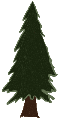 Animated Evergreen Trees