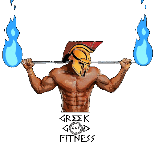 Gym Muscles Sticker by Greek God Fitness for iOS & Android | GIPHY