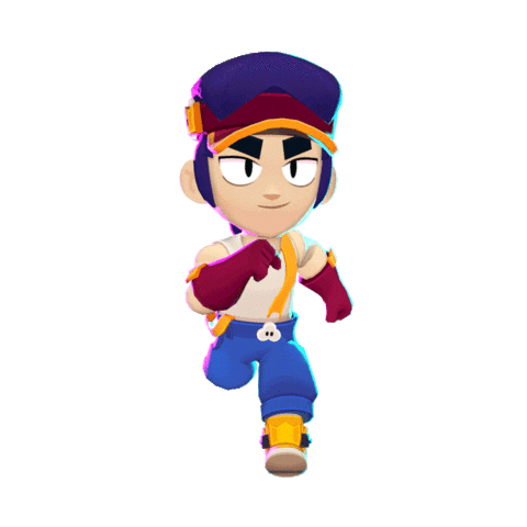 Happy Run Sticker by Brawl Stars for iOS & Android | GIPHY
