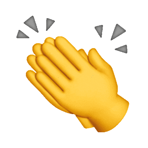 Clapping Emoticon Gif