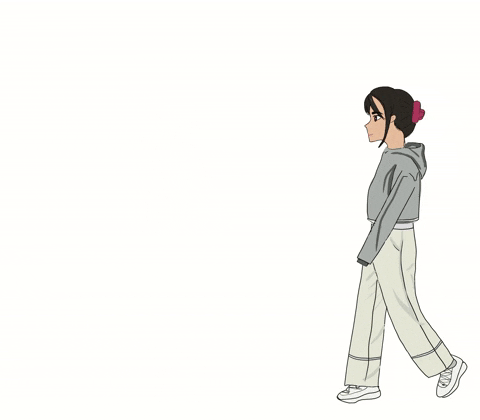 Girl Walk Loop GIFs - Get the best GIF on GIPHY