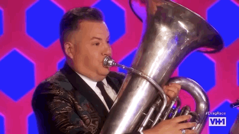 Season 4 Trombone GIF by RuPaul's Drag Race - Find & Share on GIPHY