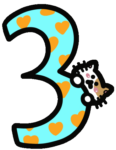 Number No3 Sticker by Playbear520_TW for iOS & Android | GIPHY