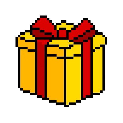 Merry Christmas Sticker by 8BitXmas for iOS & Android | GIPHY