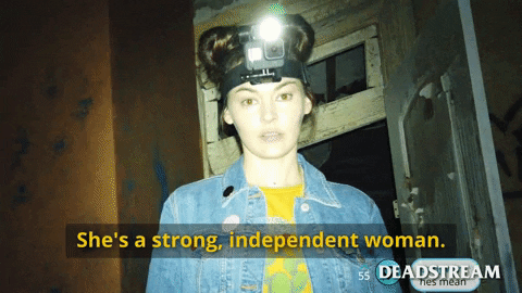 Independent Woman Gif