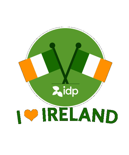 Ireland Irish Sticker by IDP India for iOS & Android | GIPHY