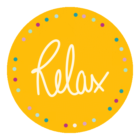 Relax Word Clipart