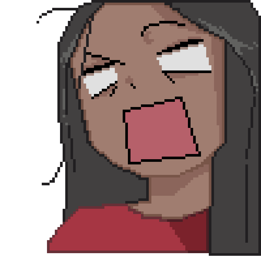 Shocked Pixel Sticker for iOS & Android | GIPHY