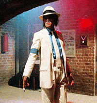 Michael Jackson Moonwalk Animated Gif