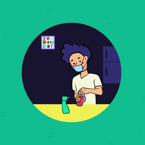 Stayathome Sanitize GIF - Find & Share on GIPHY