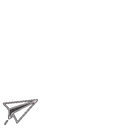 Paper Airplane Love Sticker for iOS & Android | GIPHY