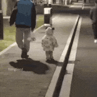 Girl Walking Gif