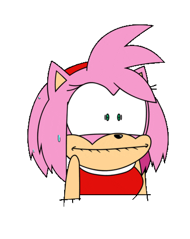 Scared Sonic The Hedgehog Sticker by Mashed for iOS & Android | GIPHY
