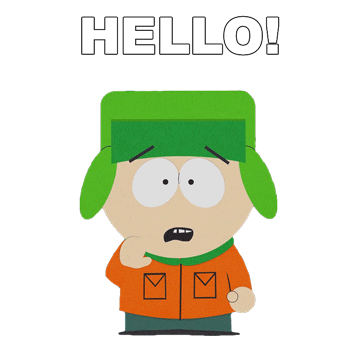 Kyle Broflovski Hello Sticker by South Park for iOS & Android | GIPHY