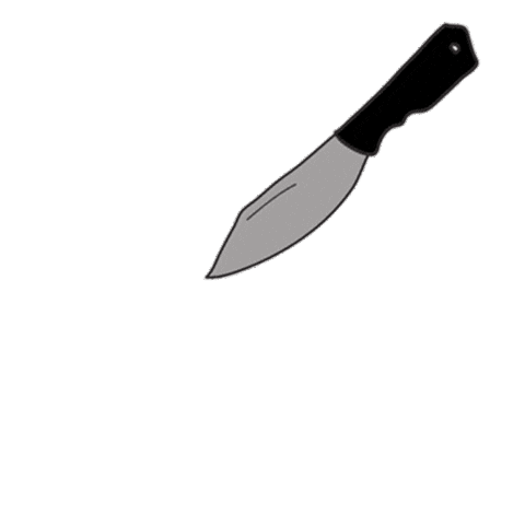Mood Stabbing Sticker by doña batata for iOS & Android | GIPHY