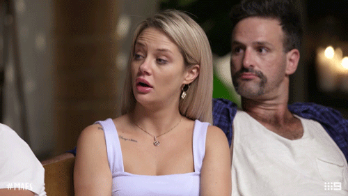 Shock Wow GIF by Married At First Sight Australia - Find & Share on GIPHY