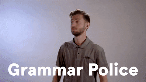 Grammar Policing GIFs - Get the best GIF on GIPHY