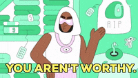 Were Not Worthy Gif