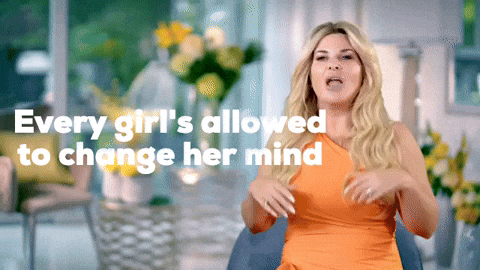 Scene Changing Her Mind GIFs - Get the best GIF on GIPHY