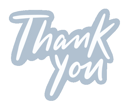 Thank You Calligraphy Gif