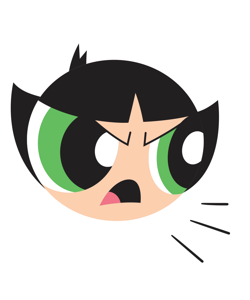 Angry Powerpuff Girls Sticker by Cartoon Network for iOS & Android | GIPHY