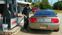Funny Gifs Stickman Gas Station