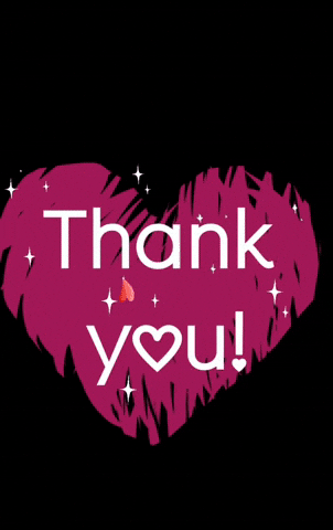 Heart Thank You GIF - Find & Share on GIPHY