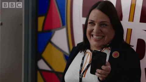 Happy Bbc GIF by Waterloo Road - Find & Share on GIPHY