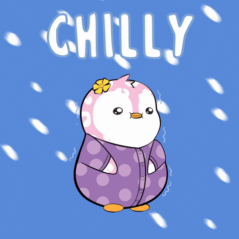 Snow Freezing GIF by Pudgy Penguins - Find & Share on GIPHY