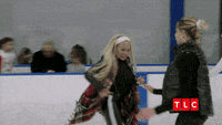Ice Skating Fall Gif