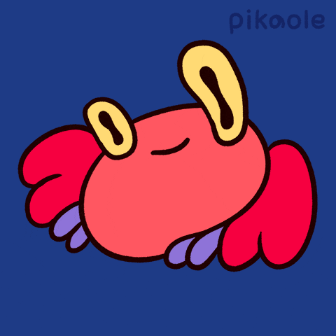 Crabby crab by pikaole | GIPHY