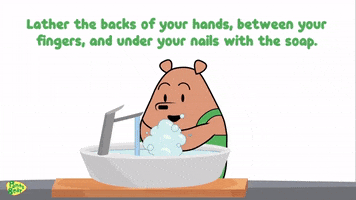 Clean Hands Hygiene GIF - Find & Share on GIPHY