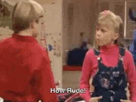 Full House How Rude GIFs - Find & Share on GIPHY