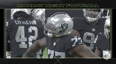 Las Vegas Raiders Football GIF by NFL - Find & Share on GIPHY