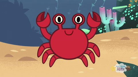 #Supersimplelearning #Supersimpleabcs #Crab #Cute GIF by Super Simple ...