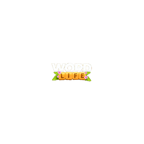 Word Life Logo Sticker by Socialpoint for iOS & Android | GIPHY