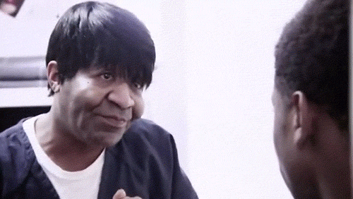 Black Girl With Hand Out Gif