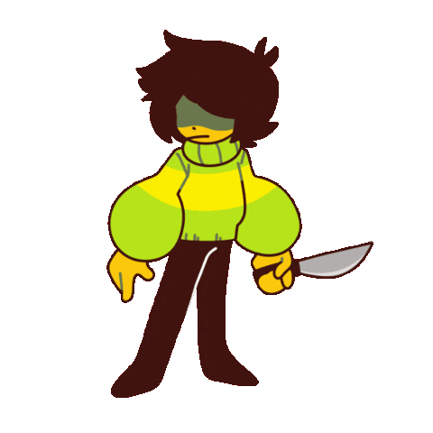 Kris Deltarune Sticker for iOS & Android | GIPHY