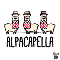Dancing Alpaca Gif