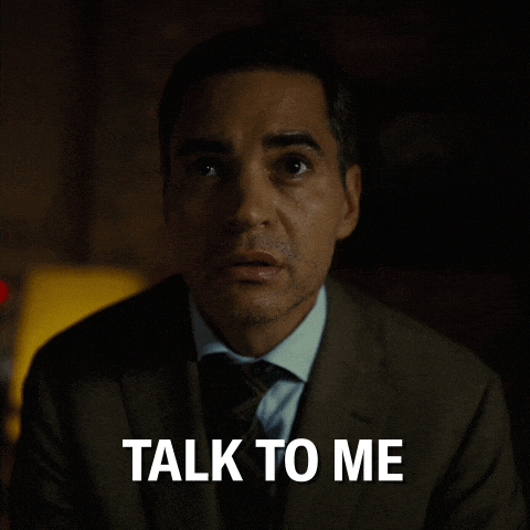 Talking Talk To Me GIF by ABC Network - Find & Share on GIPHY