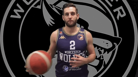Basketball Assist GIF by Worcester Wolves - Find & Share on GIPHY
