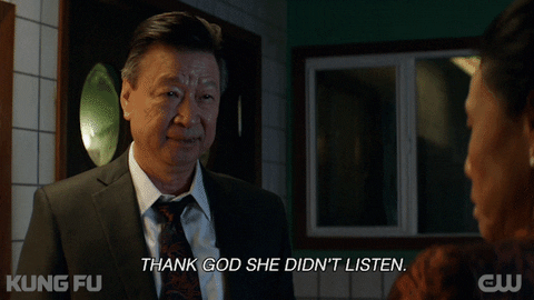 Happy Chinese GIF by CW Kung Fu - Find & Share on GIPHY