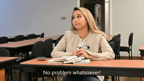 No-problem-whatsoever GIFs - Get the best GIF on GIPHY