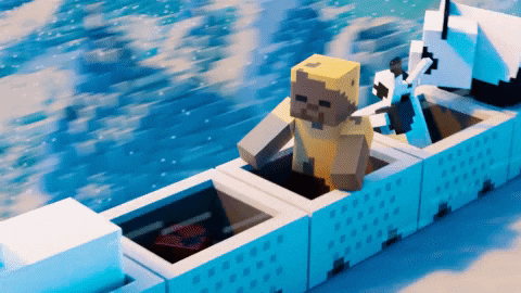 Sick Winter GIF by Minecraft - Find & Share on GIPHY