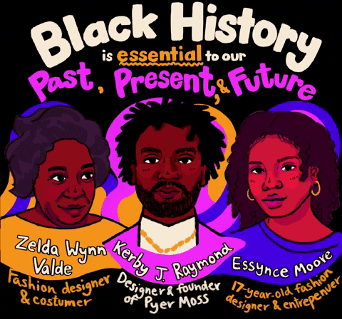 Black History Month GIF by Love Has No Labels - Find & Share on GIPHY